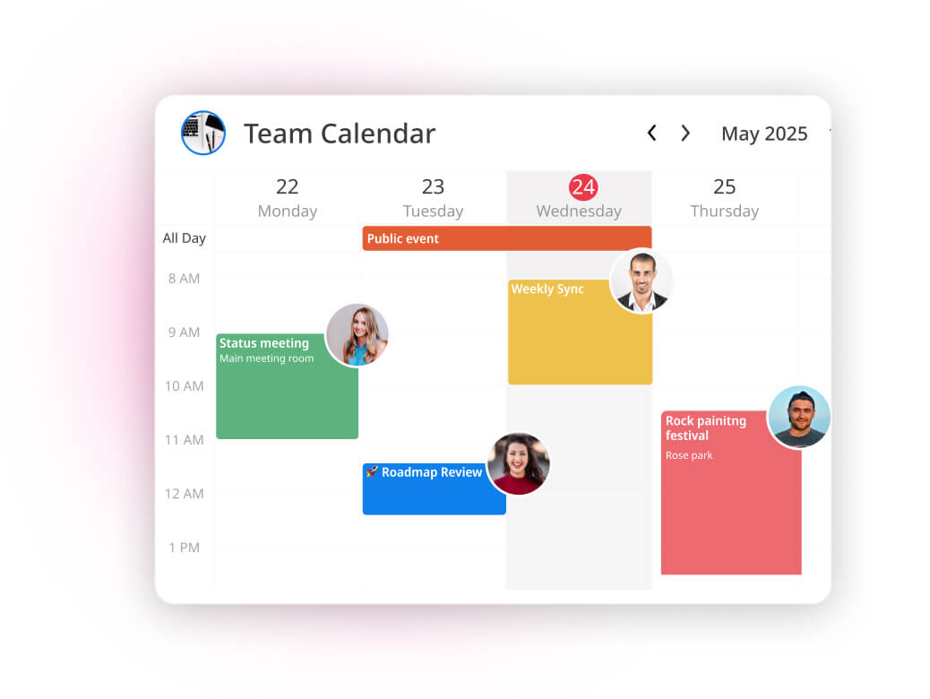 GroupCal - Powerful Shared Calendars for Teams and Businesses
