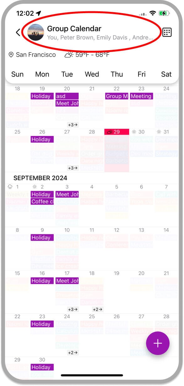 GroupCal Calendar Details Screen - the Complete Guide