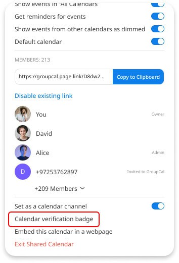 GroupCal Calendar Verification Badge - the Complete Guide